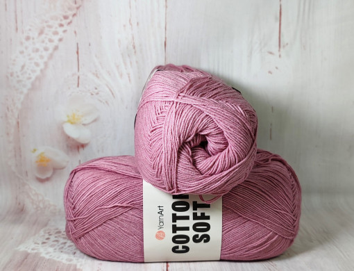 yarnart cotton soft, mercerie, fire crosetat