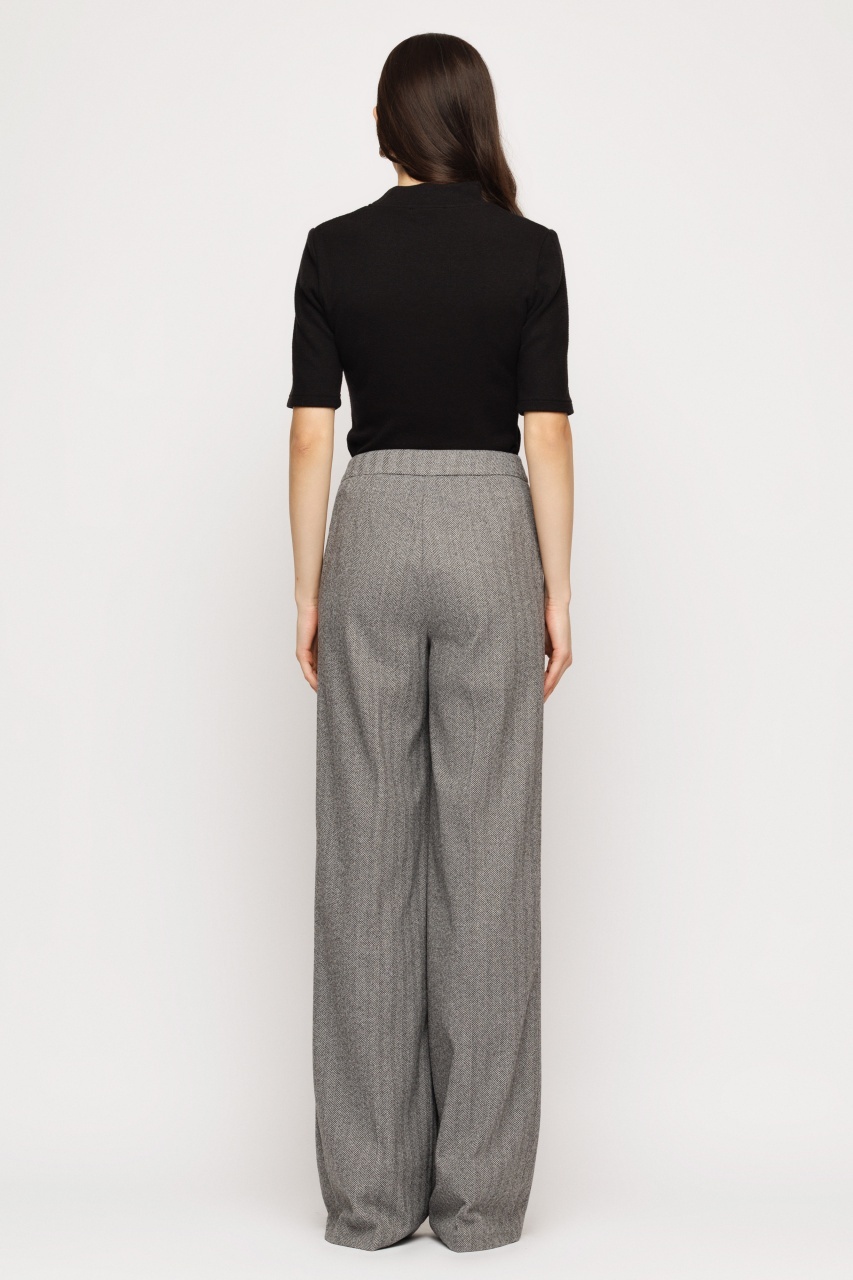 Pantaloni dama largi din stofa | MIZAR