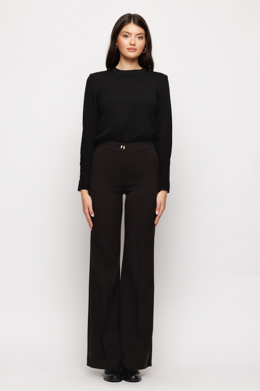 Pantaloni dama negri largi | MIZAR