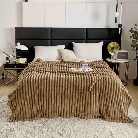 Patura Cocolino Groasa Stripe V13 Kaki 200x230 cm