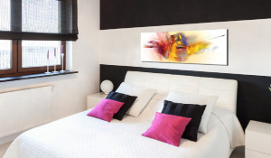 Tablou - Dragon's fire 135x45 cm