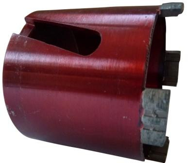Carota diamantata pt. beton armat, zidarie, calcar - 4 segmenti diam ...