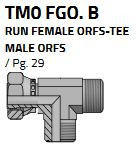 ORFS T-RACVA MUSKI-MUSKI-ZENSKI NAVOJ - HIDRAULIK SHOP