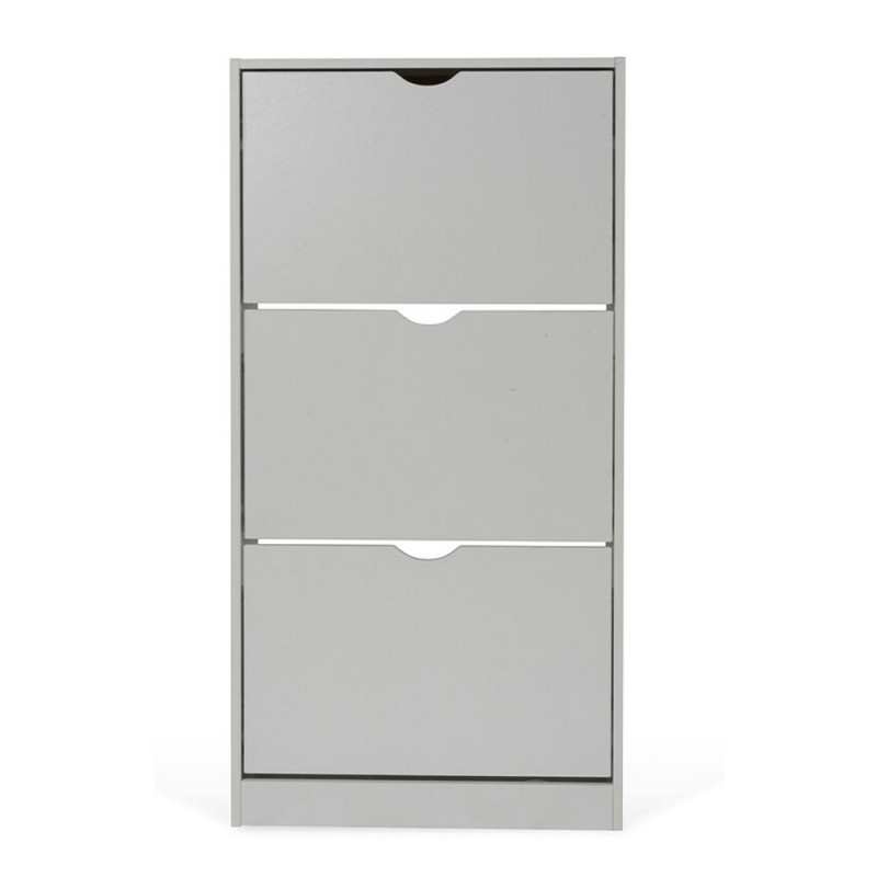 Dulap pentru depozitare pantofi KL Carey, 3 usi rabatabile, 6 rafturi ...