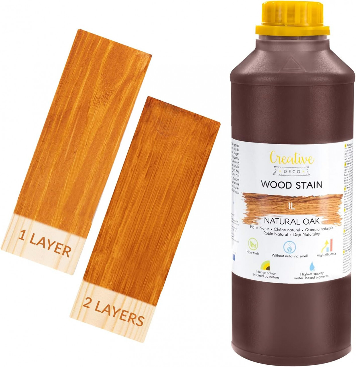 Lac protector pe baza de apa cu uscare rapida Creative Deco, culoare ...