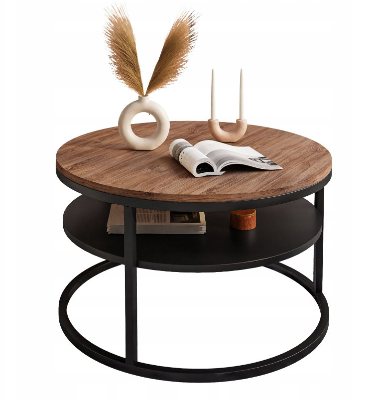 Masuta de cafea Tiptop, plastic, negru - Chilipirul Zilei