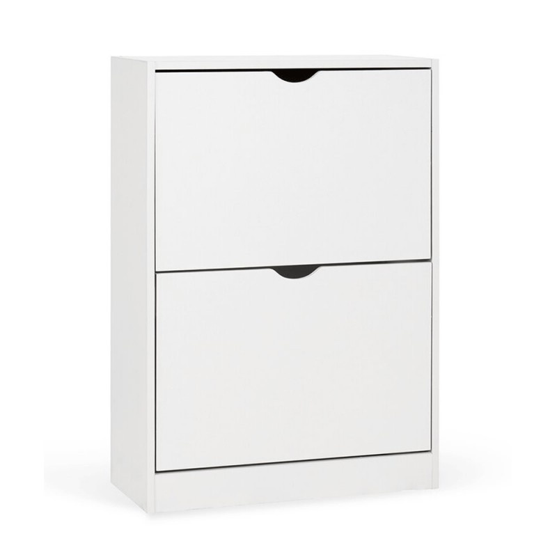 Pantofar KL Carey, 2 usi rabatabile, 4 rafturi, Pal Melaminat, 60x24x83 ...