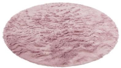 Covor rotund Otto, roz, 190 cm - Chilipirul Zilei