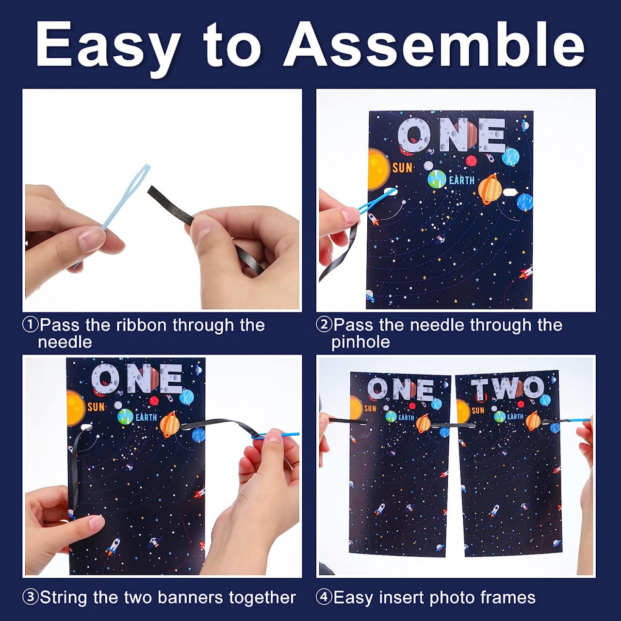 Banner cu fotografii pentru aniversare Ungfu Mall, hartie, multicolor ...