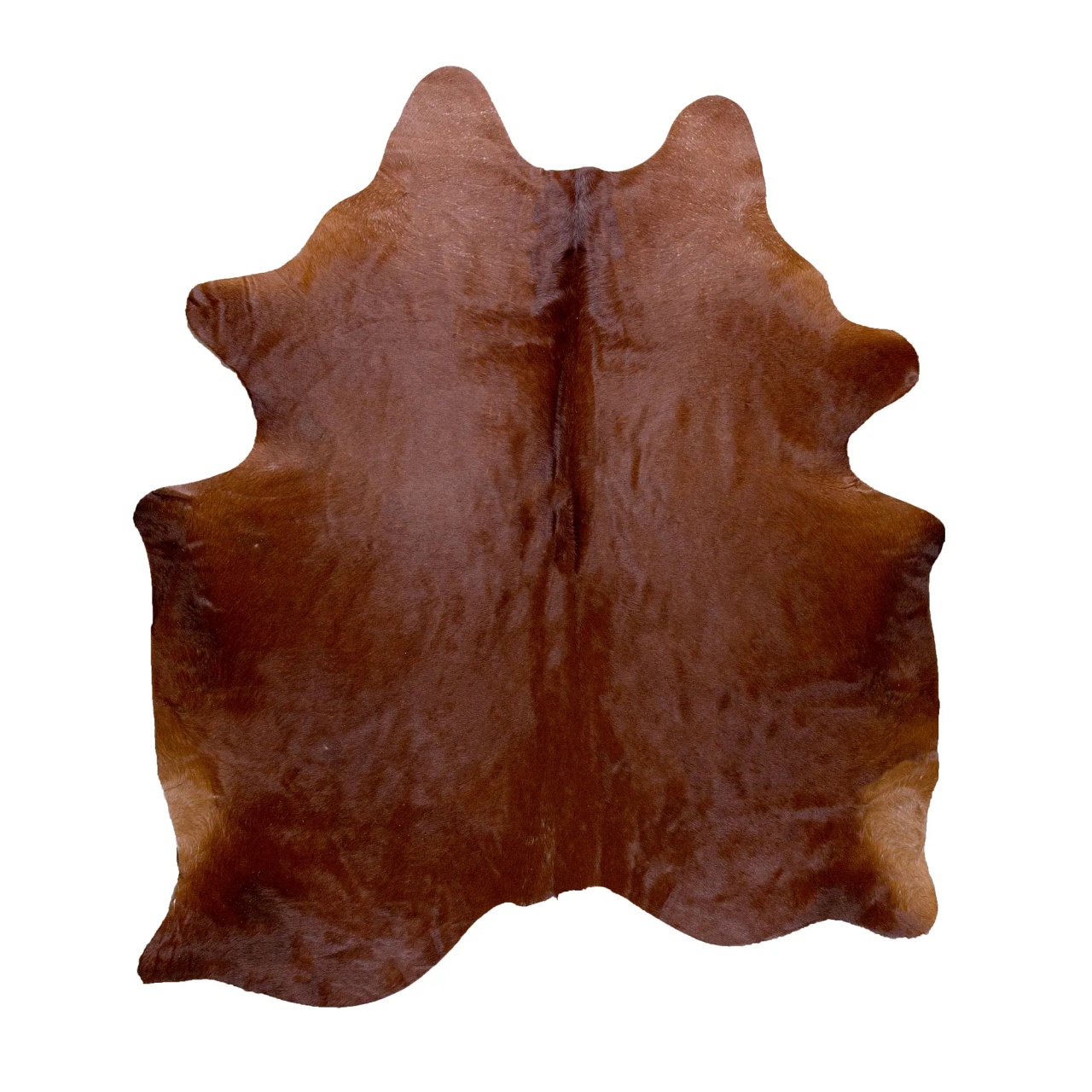 Covor Chiapas, piele de vaca, maro - Chilipirul Zilei