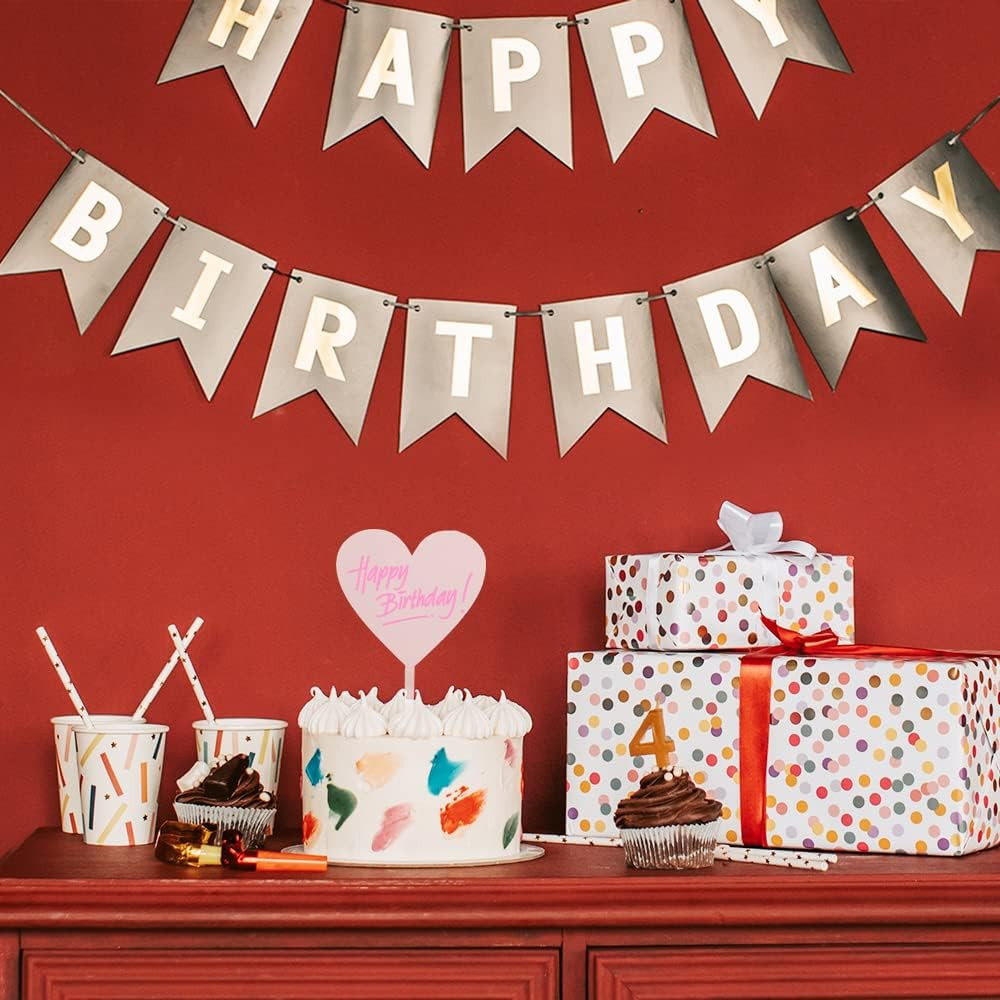 Set de 10 topere pentru tort Ungfu Mall, acrilic, transparent, 16 x 10 ...