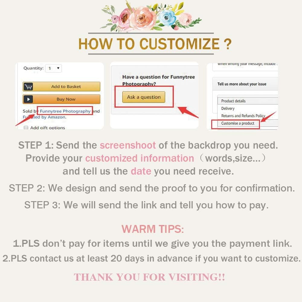 Fundal foto Allenjoy, model floral, vinil, roz, 210 x 150 cm ...