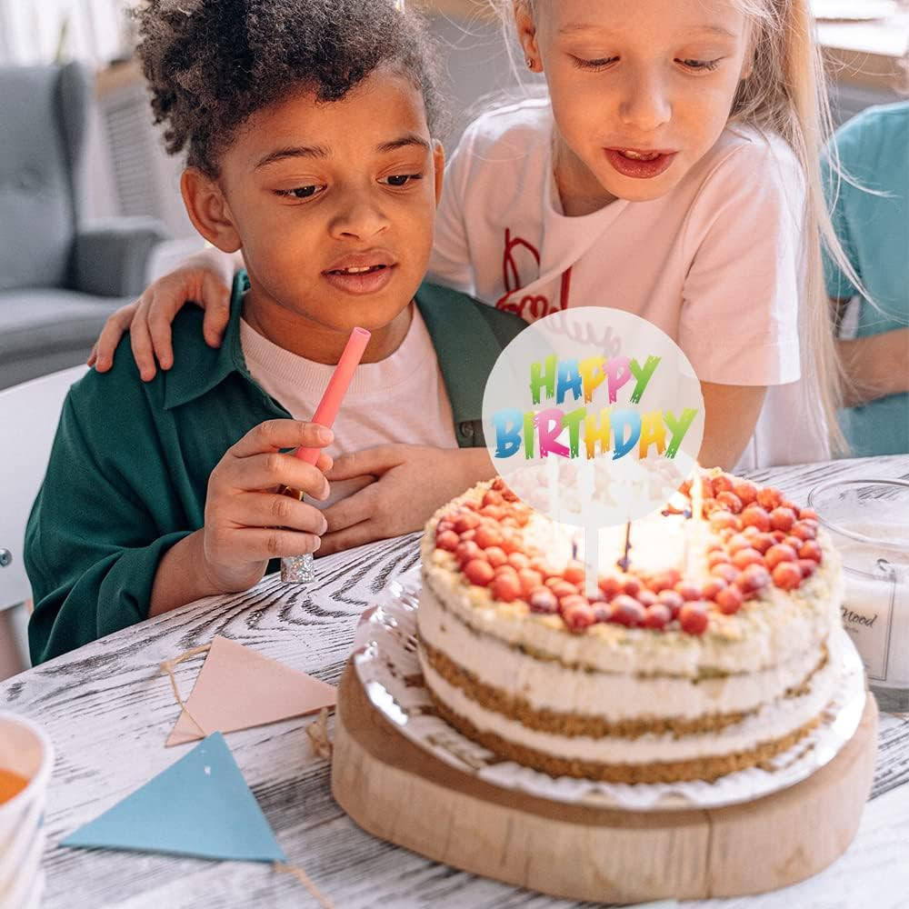 Set de 10 topere pentru tort Ungfu Mall, acrilic, transparent, 16 x 10 ...