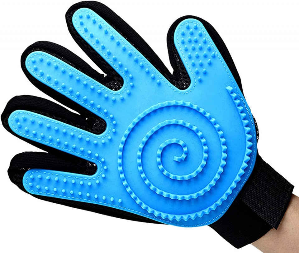 Manusa perie pentru animale de compnie HEIGOO, poliester/cauciuc ...