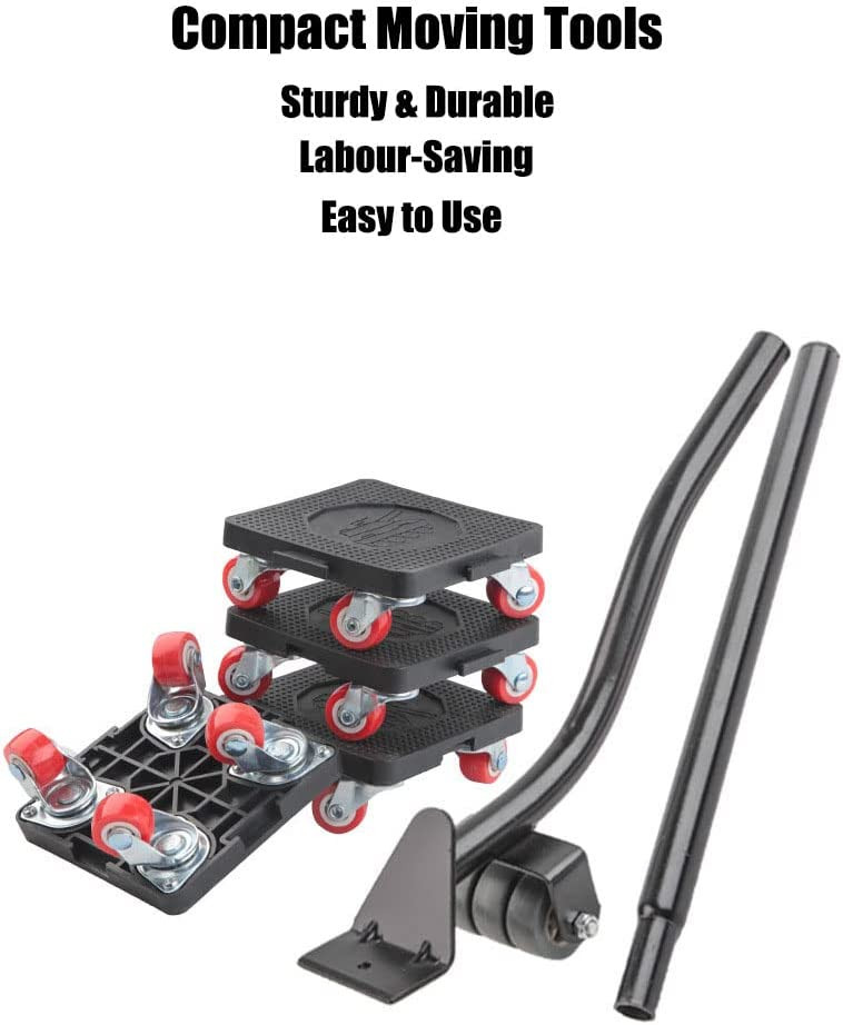 Set ridicator cu bara de extensie si 4 glisoare pentru mobilier ...