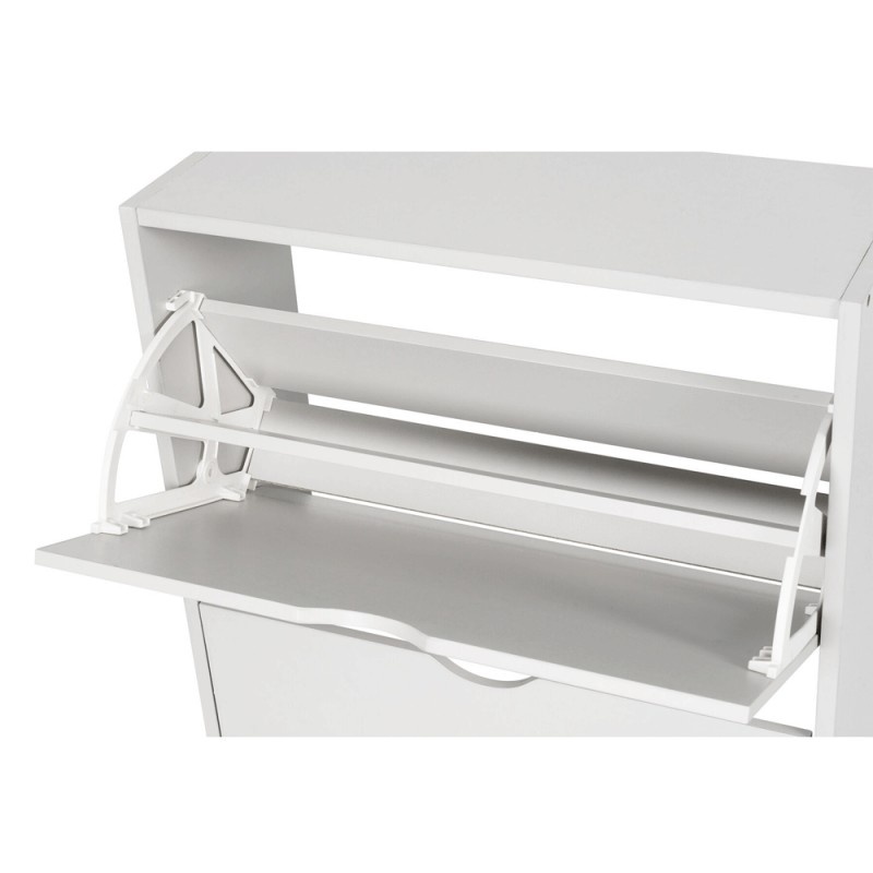 Dulap pentru depozitare pantofi KL Carey, 3 usi rabatabile, 6 rafturi ...