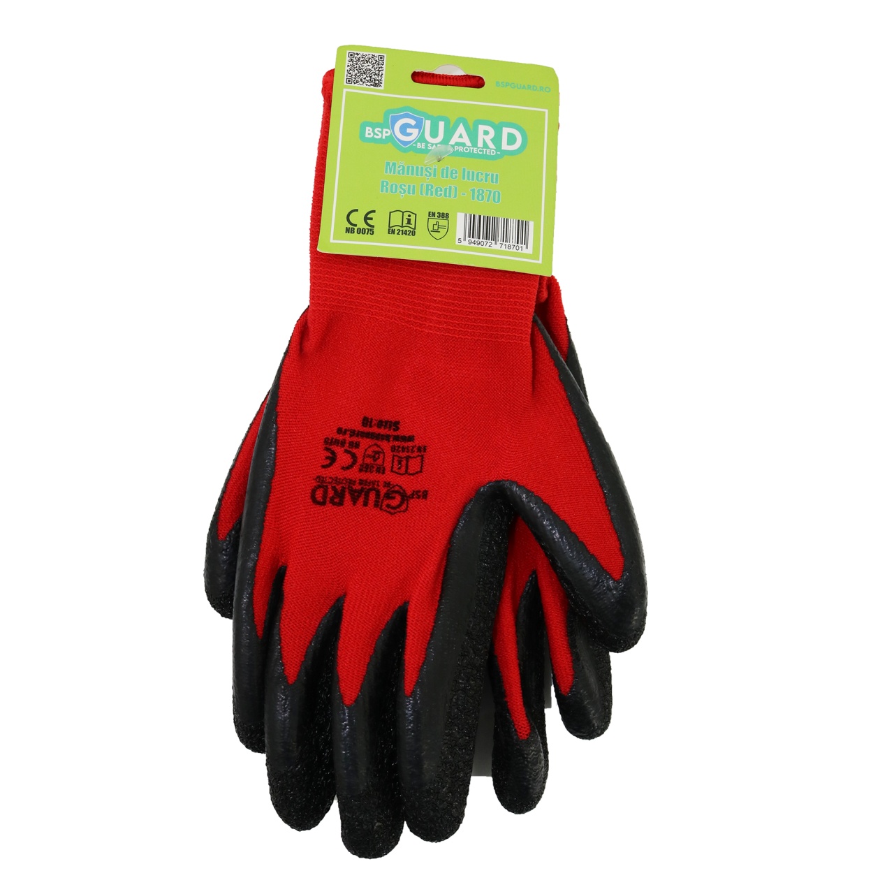 Manusi de Lucru - Rosu - BSP Guard - Chilipirul Zilei