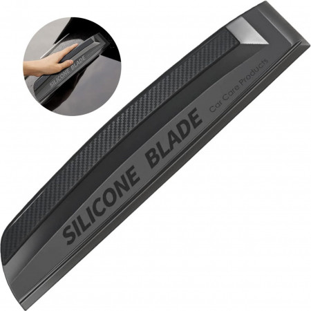 Racleta auto N\A, silicon, negru, 30 cm - Chilipirul Zilei