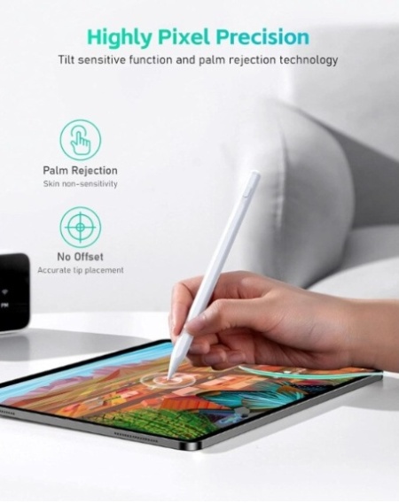 Stilou magnetic Hommie Stylus pentru iPad, generatia a doua (2nd Gen ...