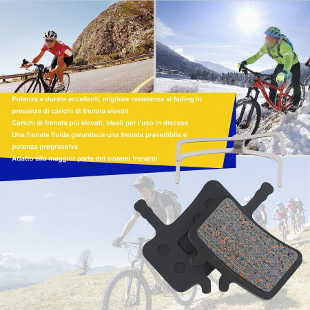 Set 2 placute de frana pentru MTB Avid BB7 Juicy 3 5 7 Ahl, metal ...