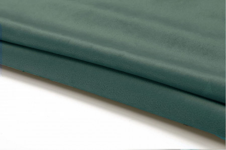 Set de 3 fete de perna TAN. TOMI, catifea, turcoaz inchis, 50 x 50 cm ...