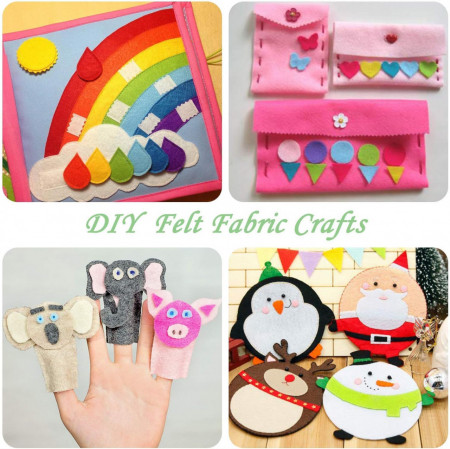 Set de 41 coli de pasla pentru mestesuguri SOLEDI, multicolor, 20 x 30 ...