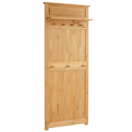 Cuier de perete Rauna Home Affaire, lemn masiv, natur, 200 x 85 x 5 cm ...