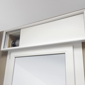 Cassonetto PVC bianco 800 x 350 x 300