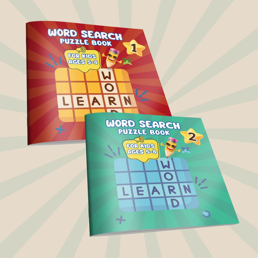 Word Search Puzzle Book 1 i 2