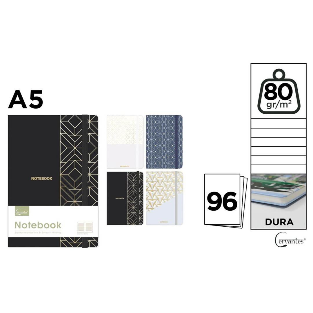 NOTEBOOK A5 CU ELASTIC