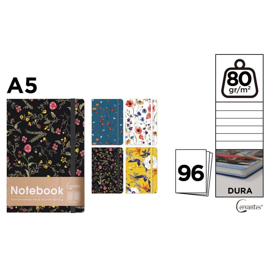 NOTEBOOK A5 CU ELASTIC