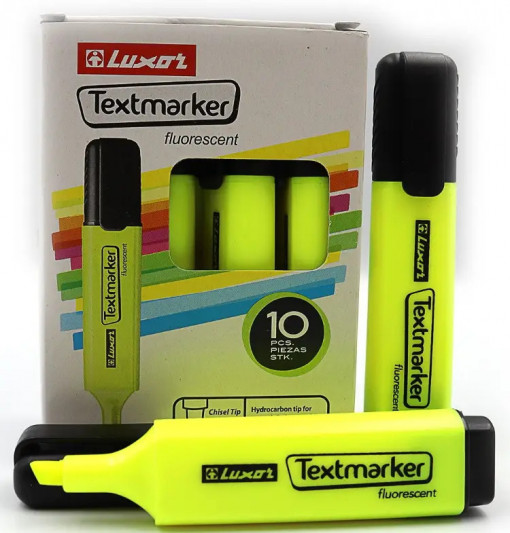 TEXT MARKER GALBEN LUXOR