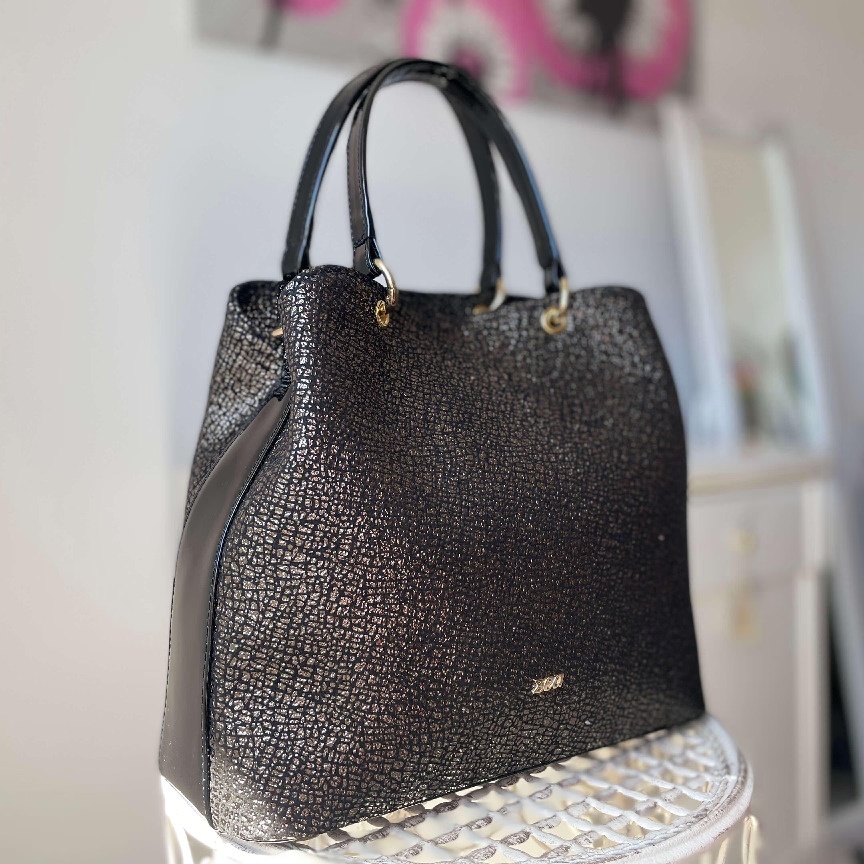 Poseta dama, piele naturala, M285, pudra