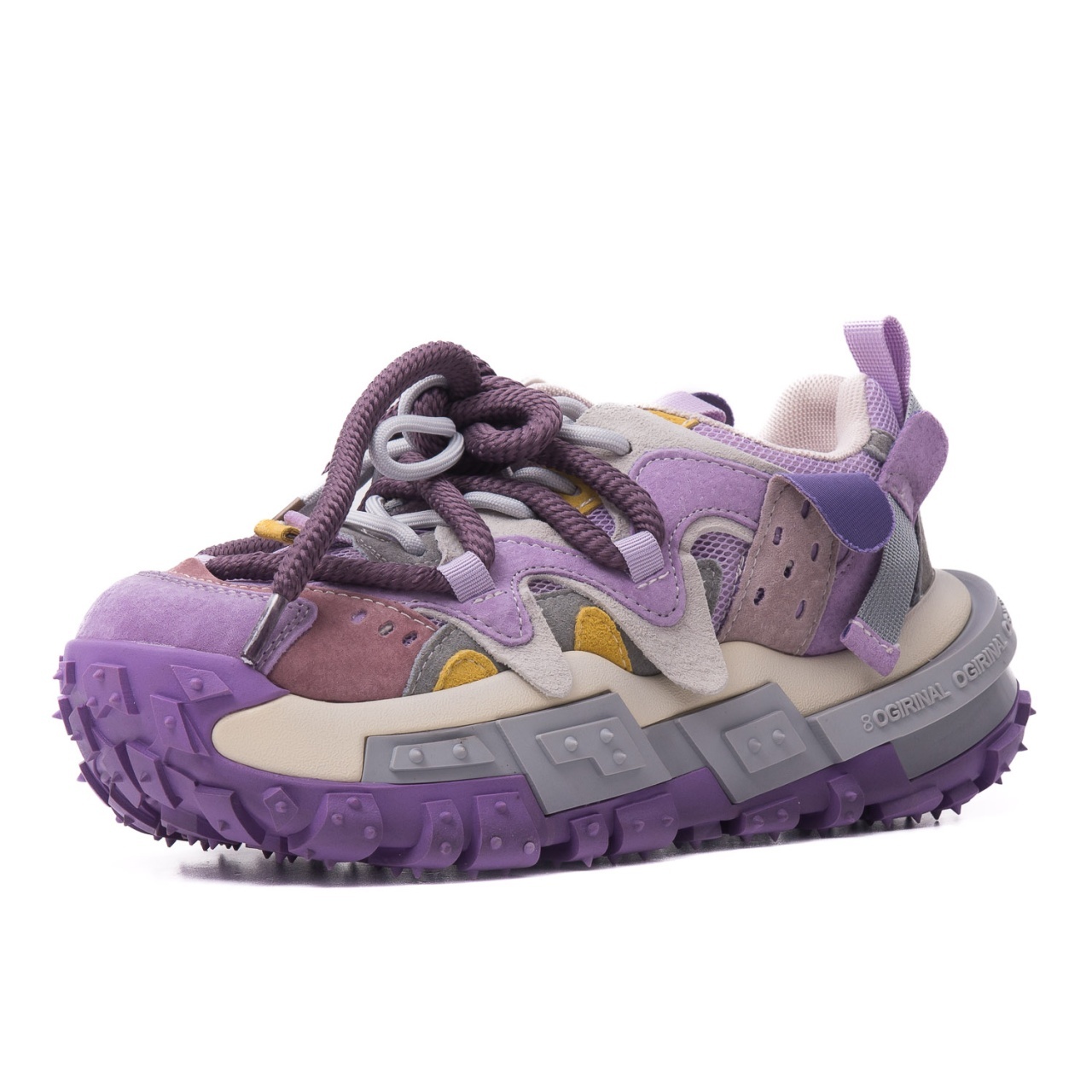 Pantofi dama sport din piele naturala, GRYXX, 1U60035-1A 19-Z, mov