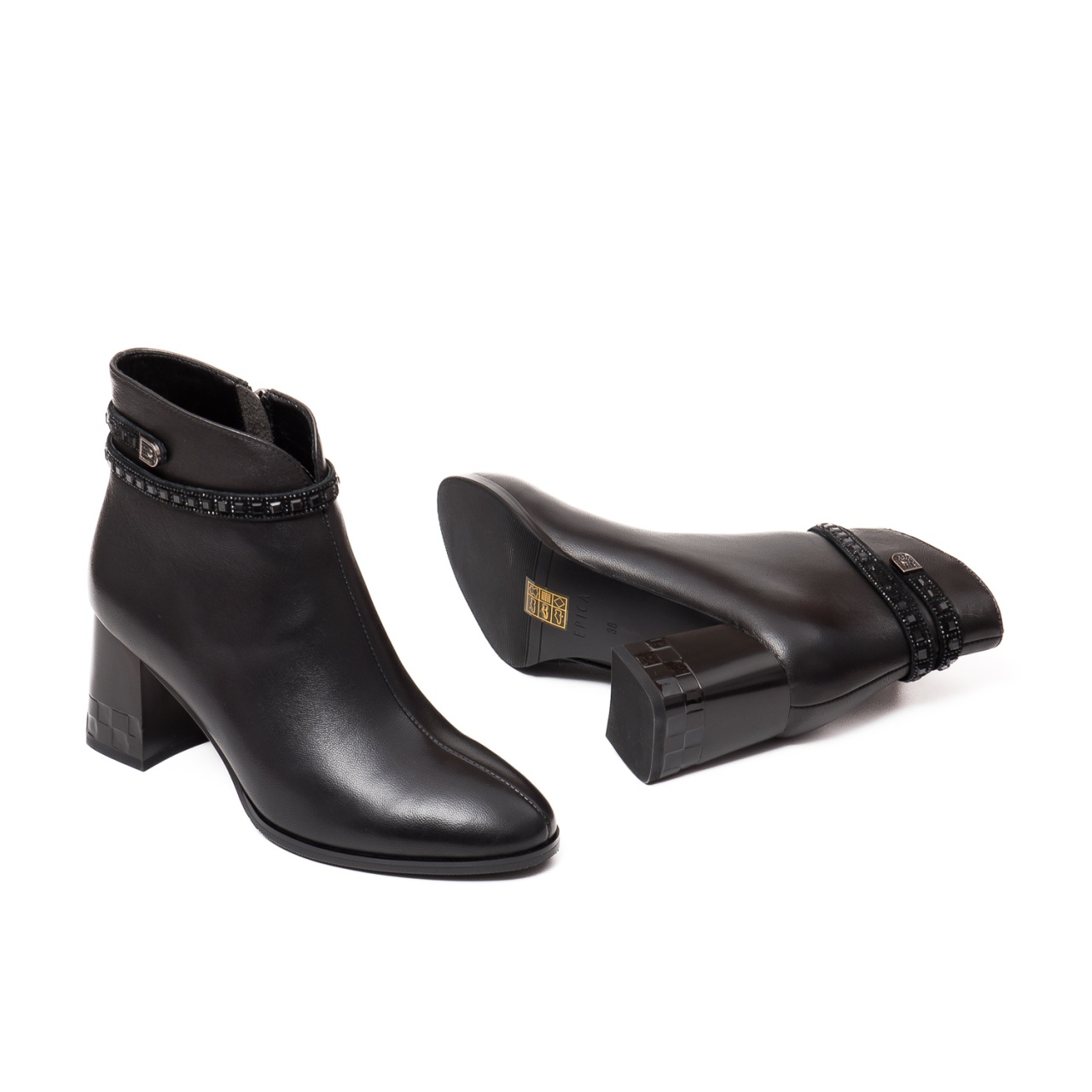 Botine dama Epica din piele, K3K330004B 01-N