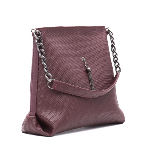 Poseta dama, piele naturala, M271, bordo