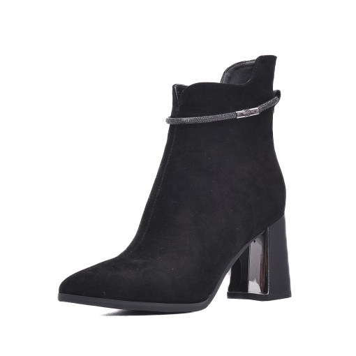 Botine elegante, piele naturala, K3K350054 01-I