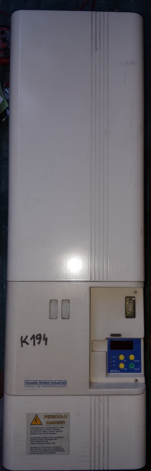 Variable Frequency Drive Nidec/Ansaldo Silcovert SVTS062FBNF