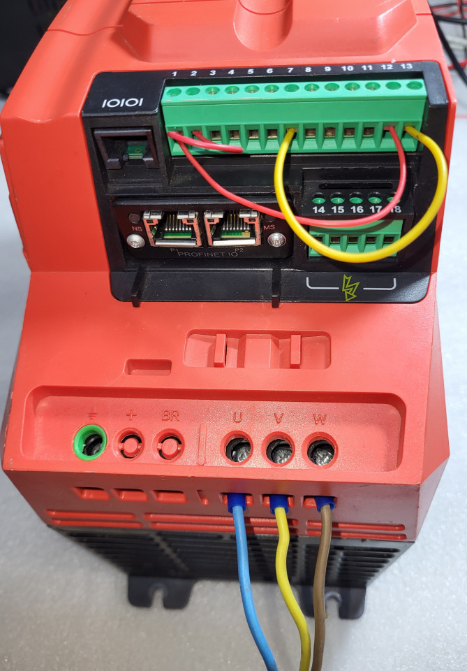 Convertizor de frecventa / VFD SEW EURODRIVE MOVITRAC LTPB, 7.5kW