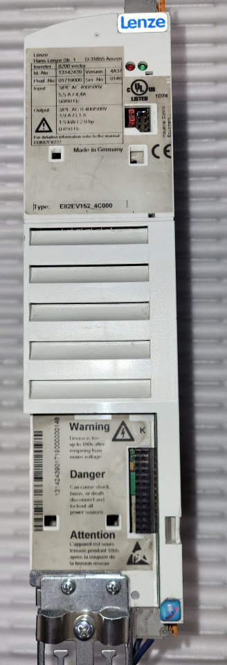 Convertizor de frecventa / VFD Lenze 8200 Vector 1.5kW/400V