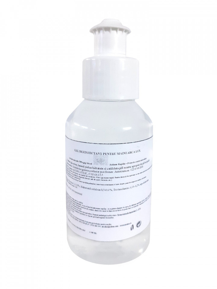 Dezinfectant 'Biocid' pentru maini Arca Lux,30 buc x 100 ml