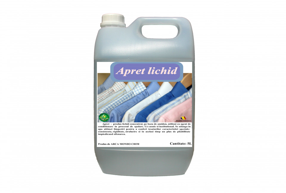 Apret lichid Arca Lux, Bidon 5 L