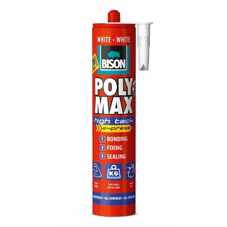 Adeziv și etanșeizant MS Polimer BISON Poly Max High Tack Express, 425g
