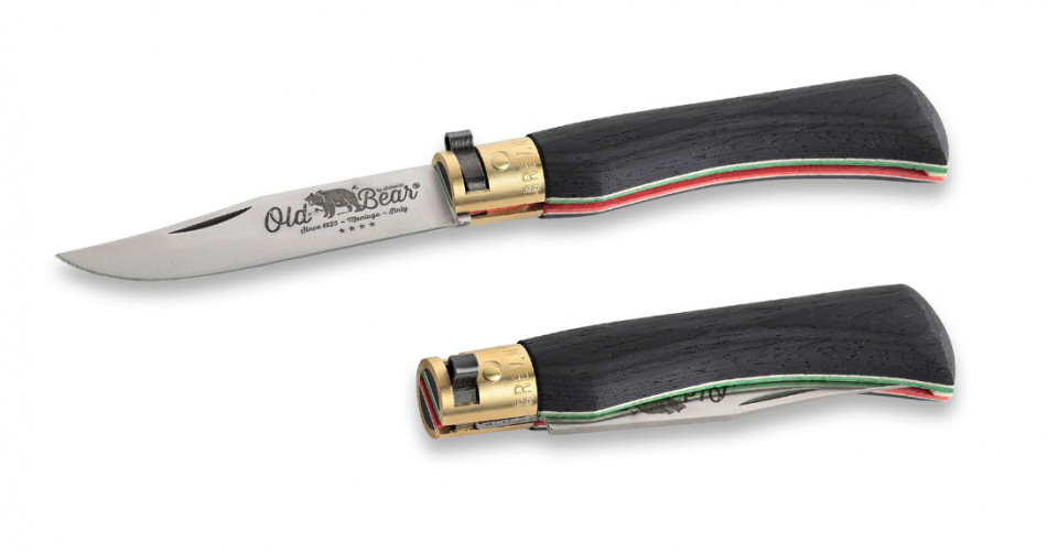 Briceag Old Bear Classic M, Italian flag, lama 80 mm