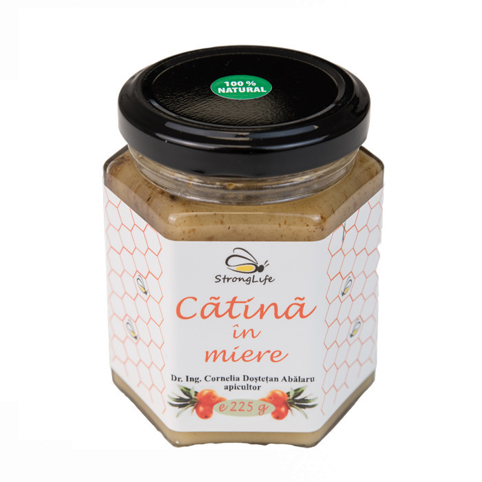 Catina in miere by Dr. Ing. Cornelia Dostetan Abalaru apicultor - 225g