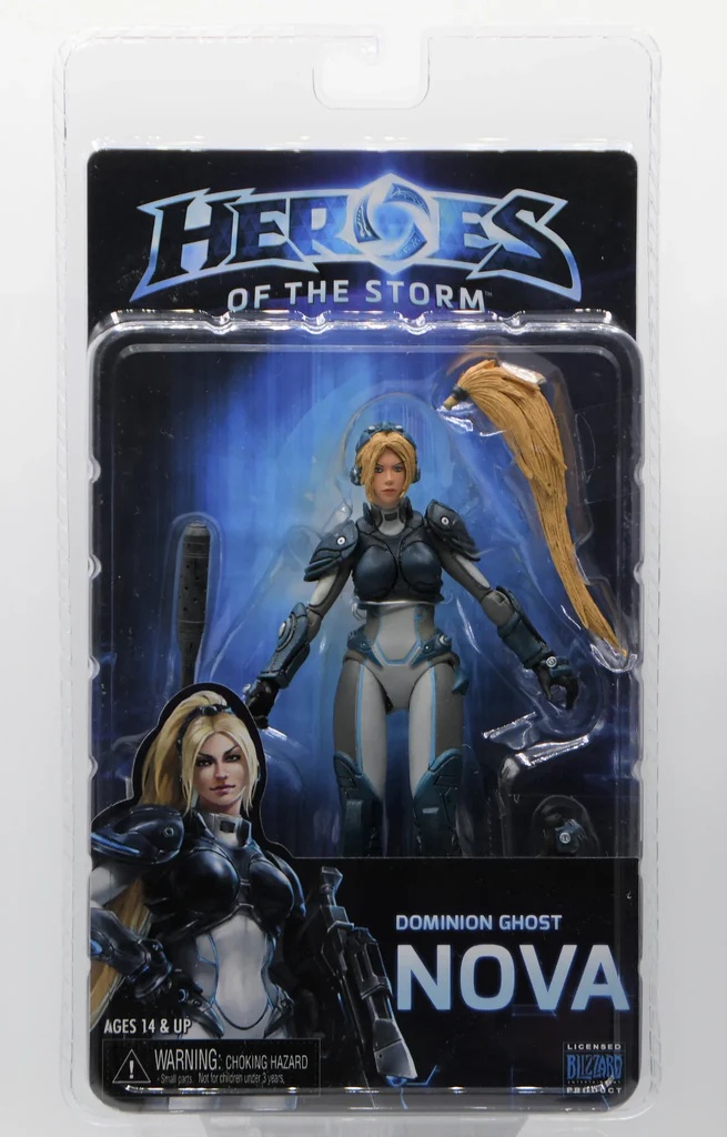 NECA Heroes of the Storm Starcraft Dominion Ghost Nova Action Figure ...
