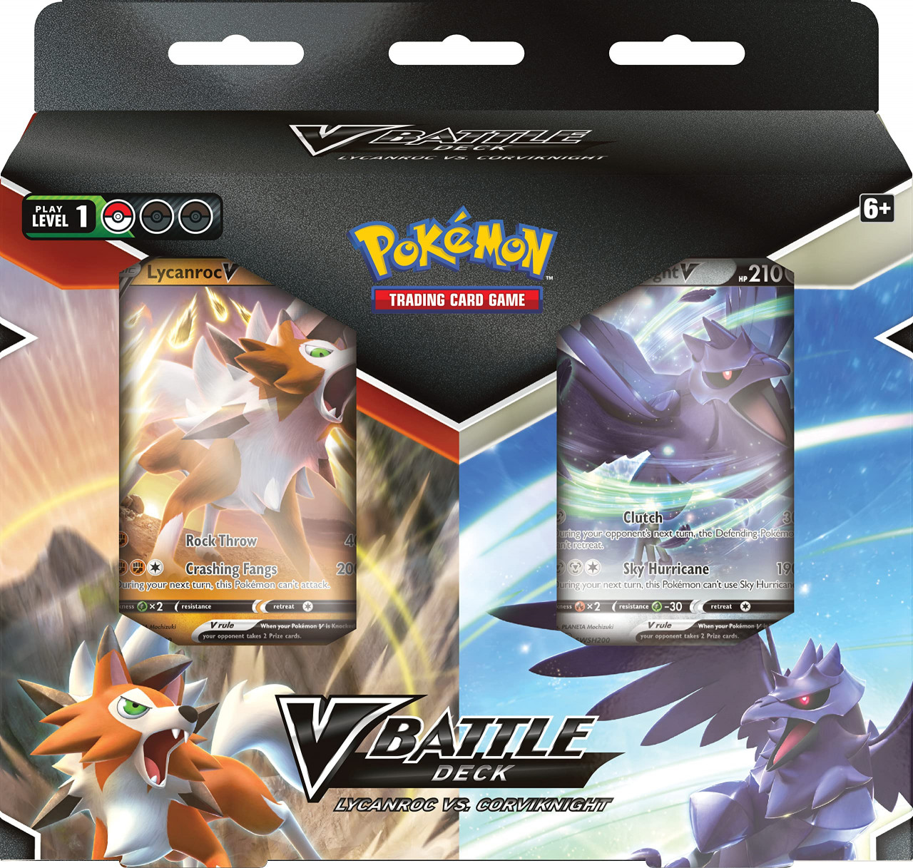 Pokemon V Battle Deck - Lycanroc V vs Corviknight V