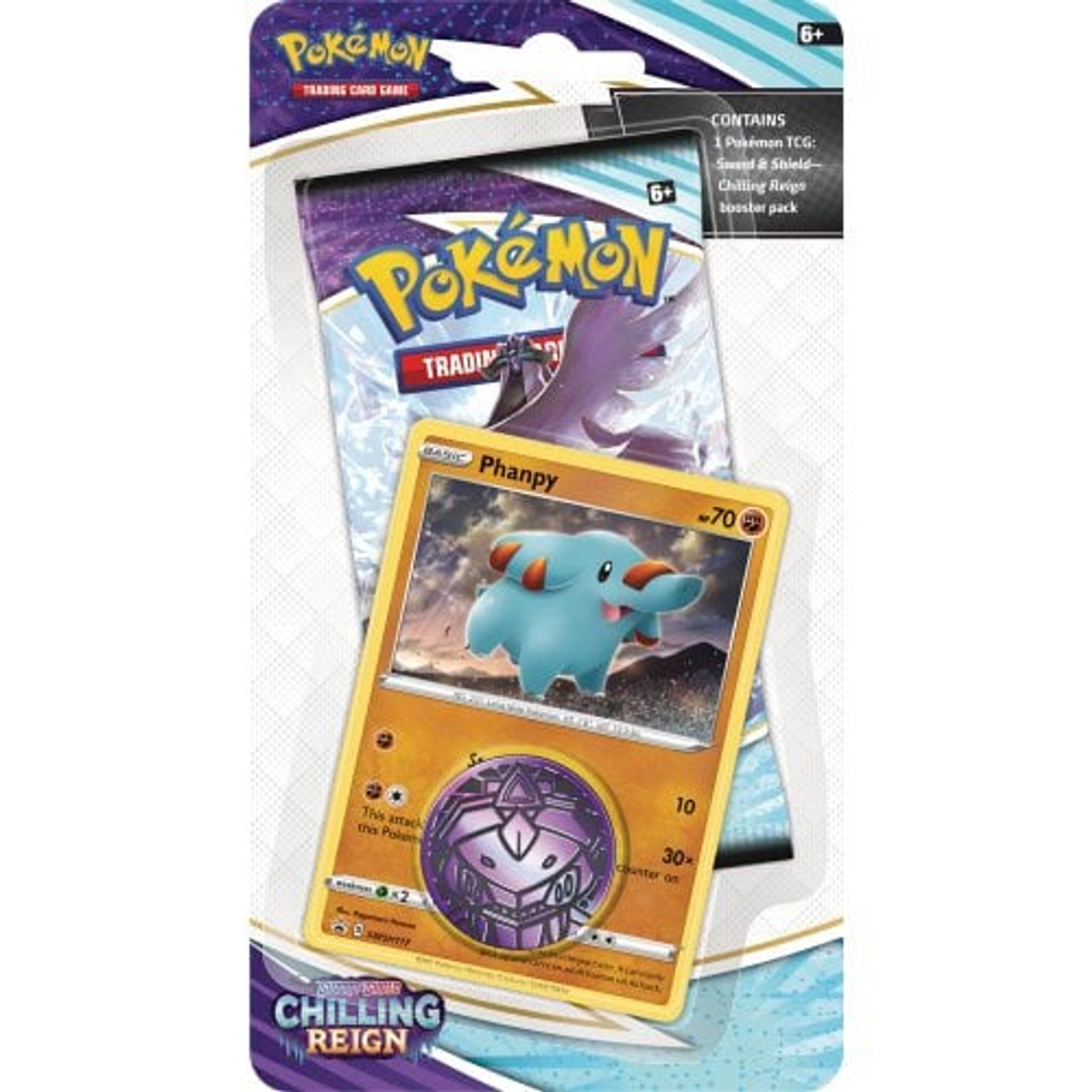 Pokemon Chilling Reign 1 Pack Blister Phanpy