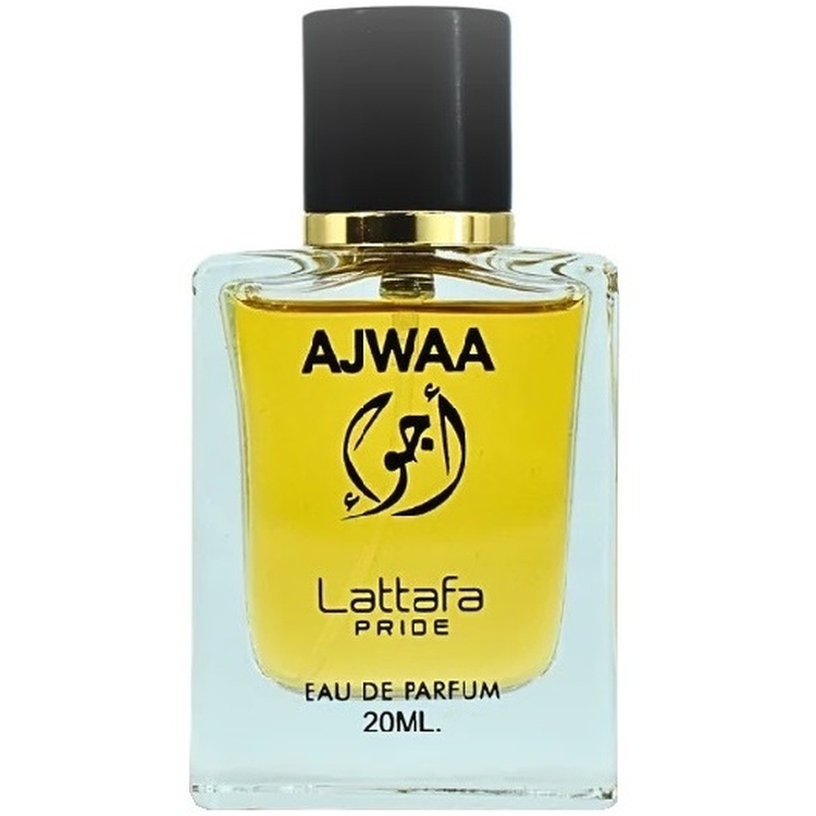 Apa de parfum arabesc Lattafa Ajwaa pentru barbati si femei, 20 ml, alb ...