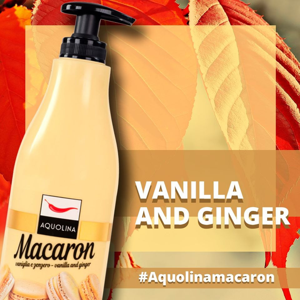 MACARON VANILLA & GINGER Aquolina Gel Dus